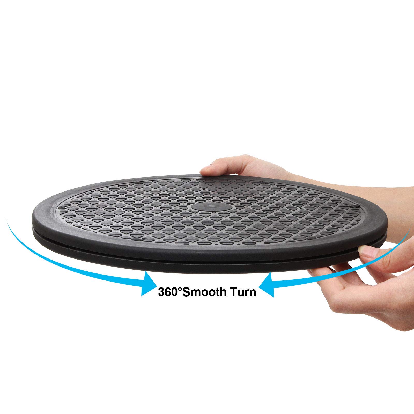 Snapklik.com : 2 Pack 12 Inch Heavy Duty Rotating Swivel Smooth ...