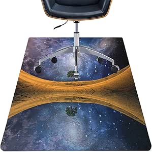 Amazon.com : Hardwood Floor Desk Chair Mat, Protects Hardwood Floor ...