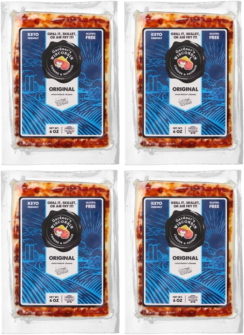 Amazon.com: Gardner's Wisconsin Cheese and Sausage, 4 Pack of Oven ...
