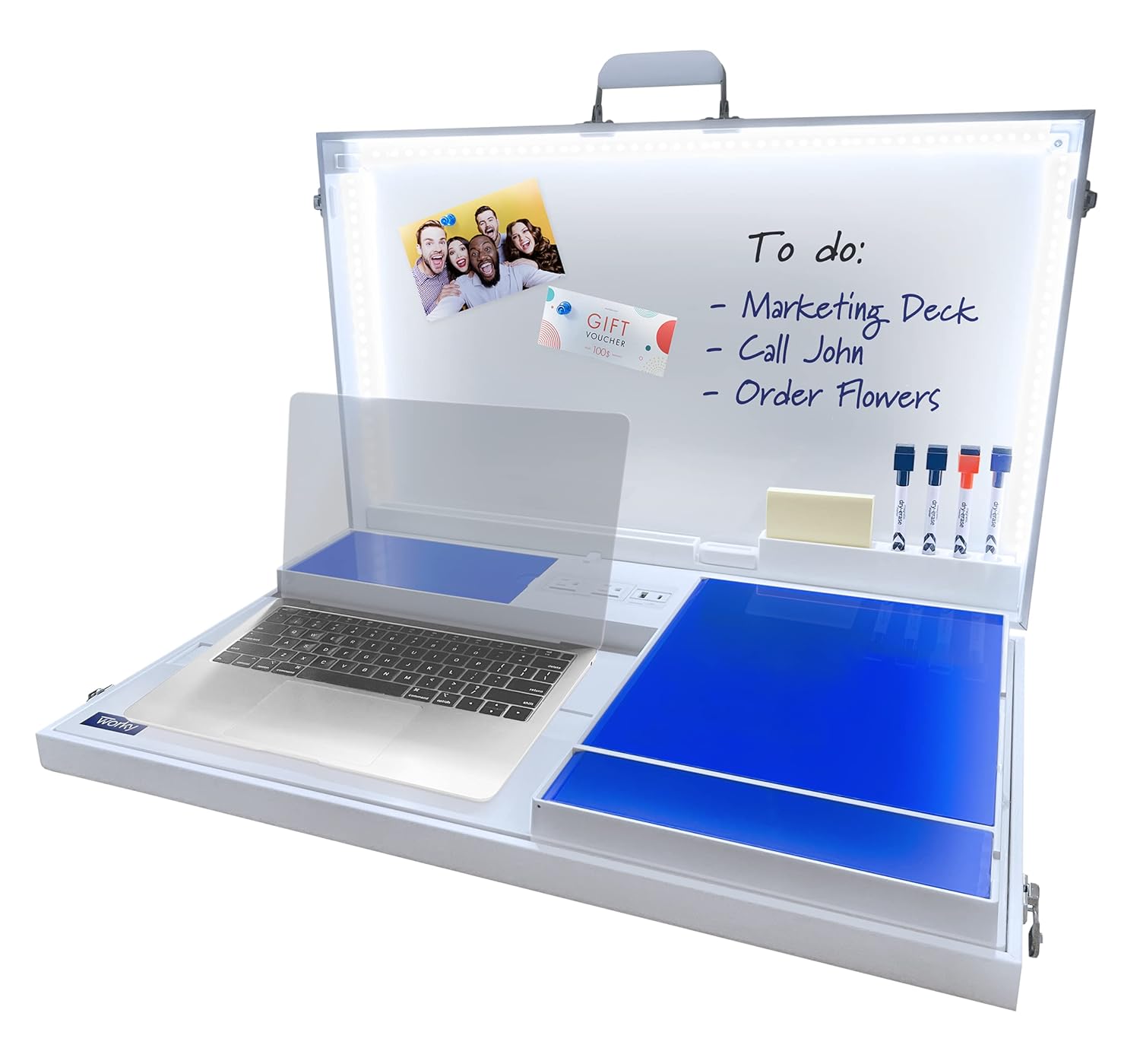 15-in-1 The Home Office by Worky - Portable Multifunction Workstation ...