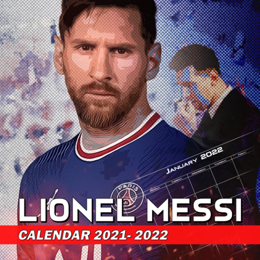 Lionel Messi Calendar 2021 2022 Sport Calendar Great 16 Month ...