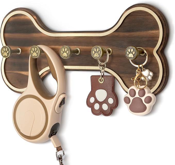 Amazon.com: MTERSN Farmhouse Key Holder for Wall - Decorative Rustic ...