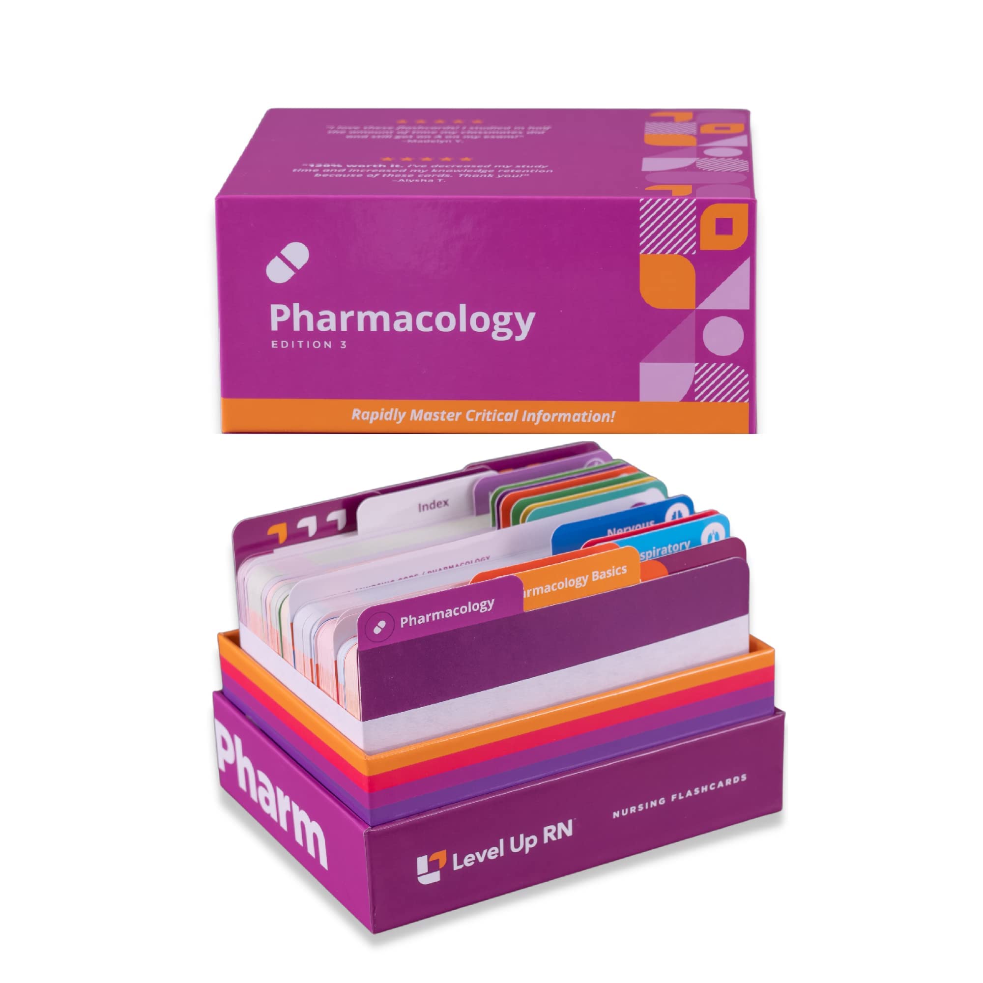 Snapklik.com : Pharmacology Flash Cards No Fluff Nursing School ...