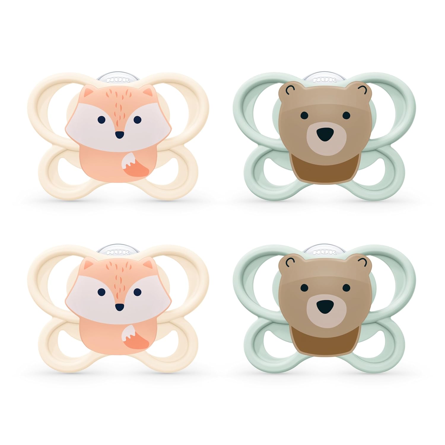 Amazon.com : NUK Perfect Match Air Pacifiers, -6 Months, 4 Pack : Baby