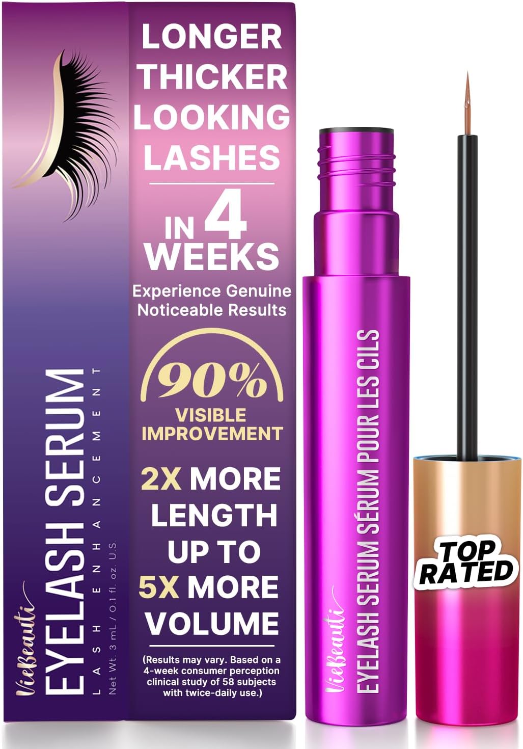 Amazon.com: SWEED - Eyelash Growth Serum | Lengthens with Peptides ...