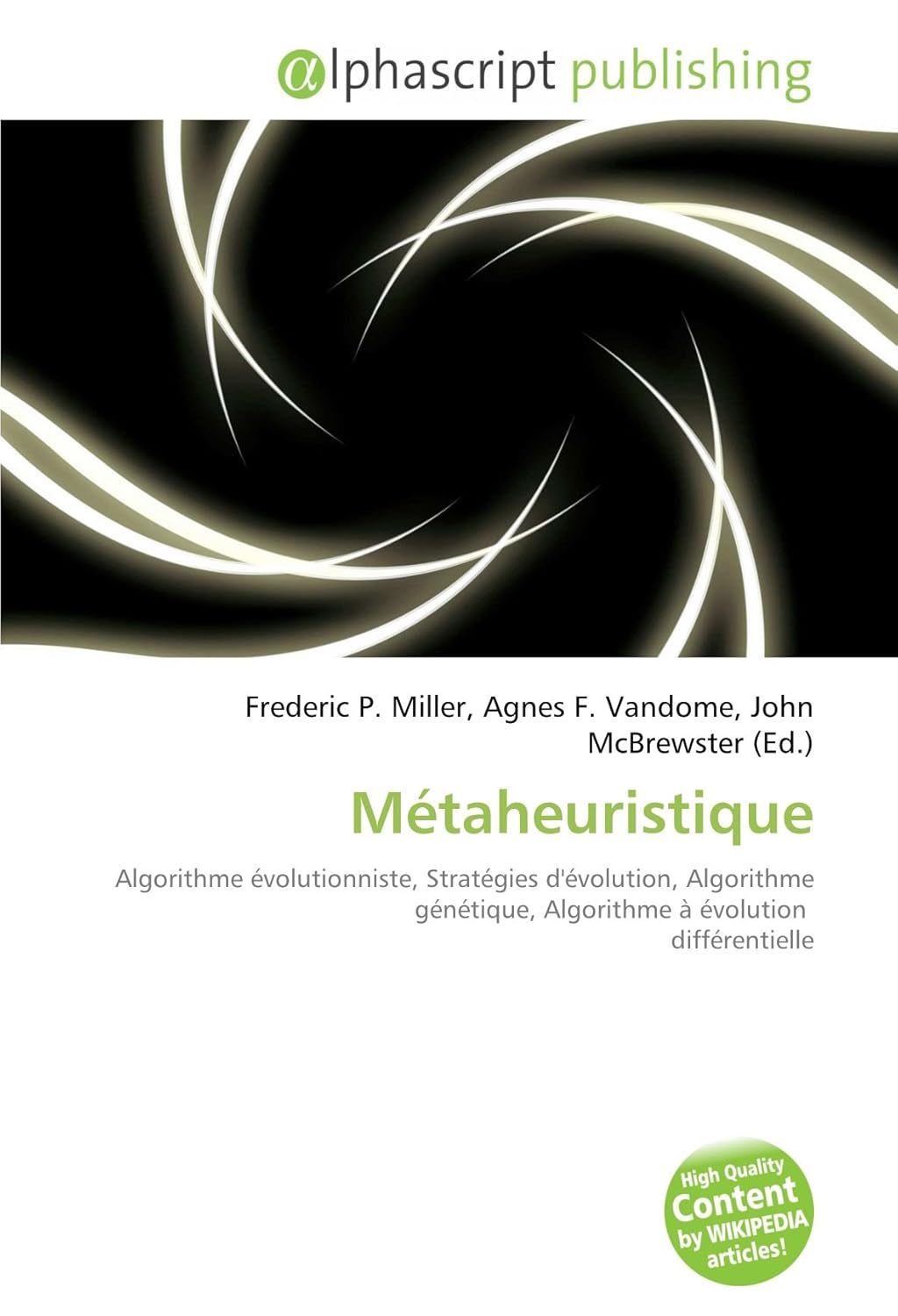 Amazon.fr - Métaheuristique: Algorithme évolutionniste, Stratégies d ...