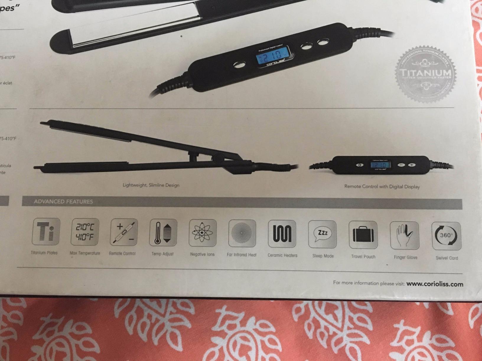 Corioliss C2 Hair Straightener (Black) : Amazon.in: Beauty