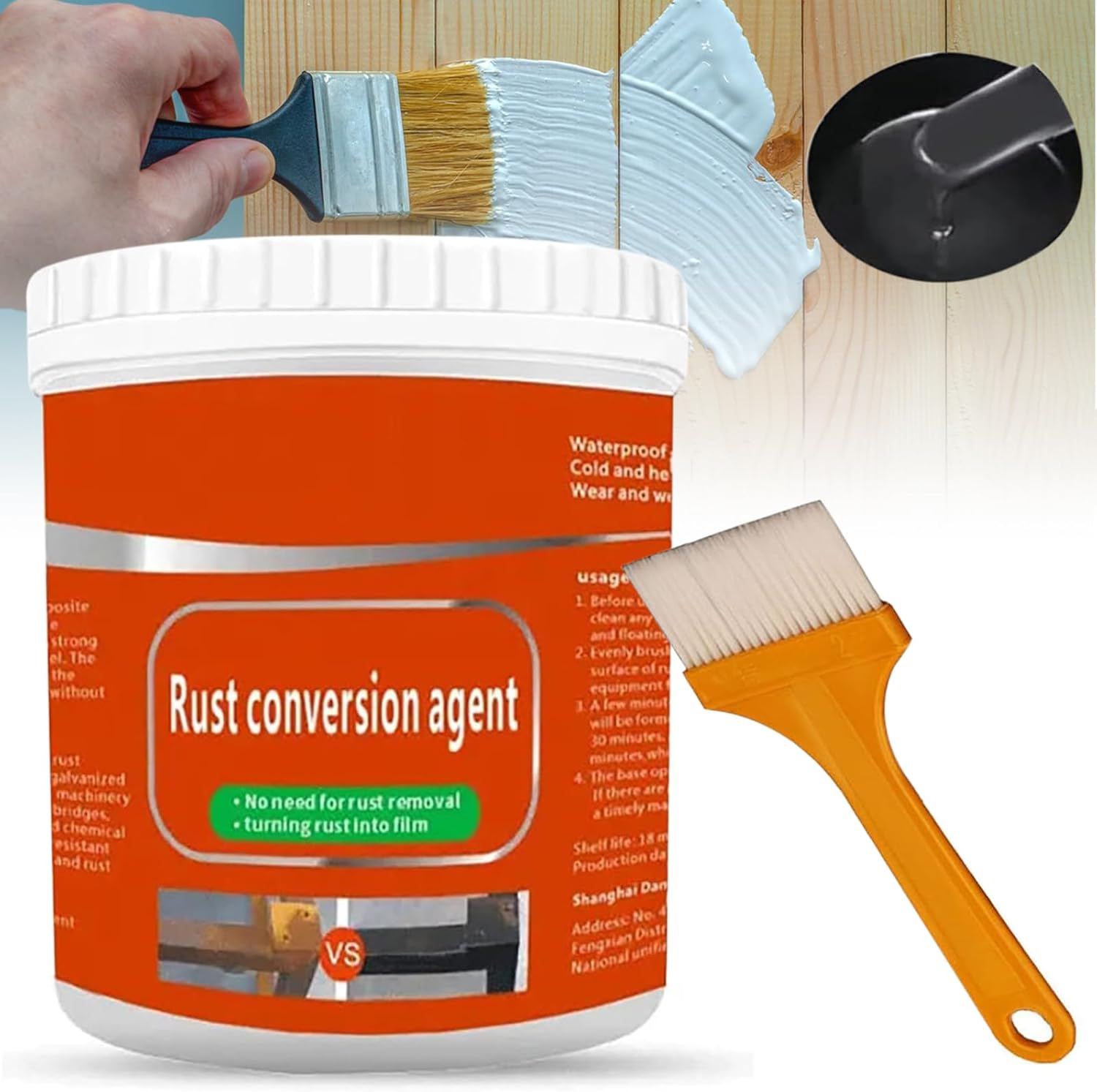 Amazon.com: 300g Rust Renovator, Rust Remover for Metal, Rust ...