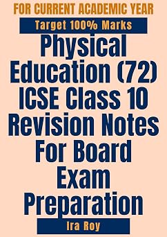 Physical Education (72) ICSE Class 10 Revision Notes For Board Exam ...