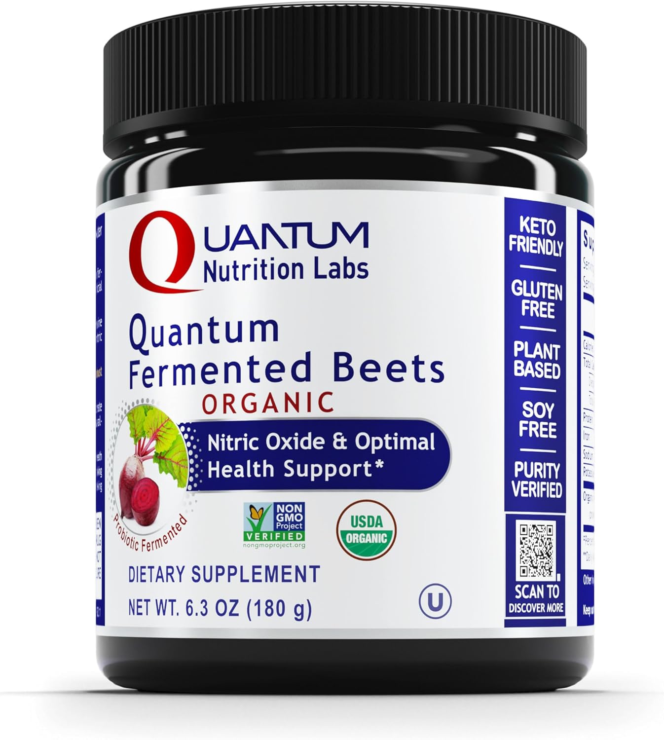 Amazon.com: QNL Qultured Fermented Beets - Organic Beet Root Powder - Heart Health Supplement ...