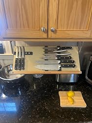 Amazon.com: Under Cabinet Knife Storage: Home & Kitchen