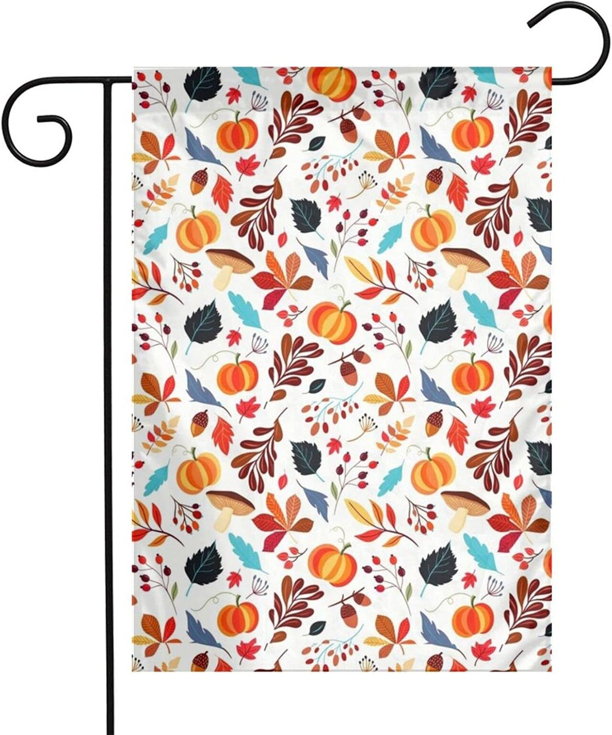 Amazon.com : Vdcucc Fall Pattern Garden Flag Double Sided Flag Outdoor ...