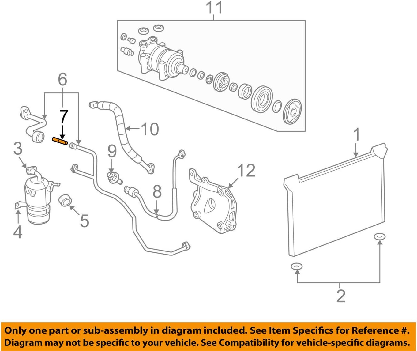 Amazon.com: General Motors 19259601, A/C Orifice Tube : Automotive