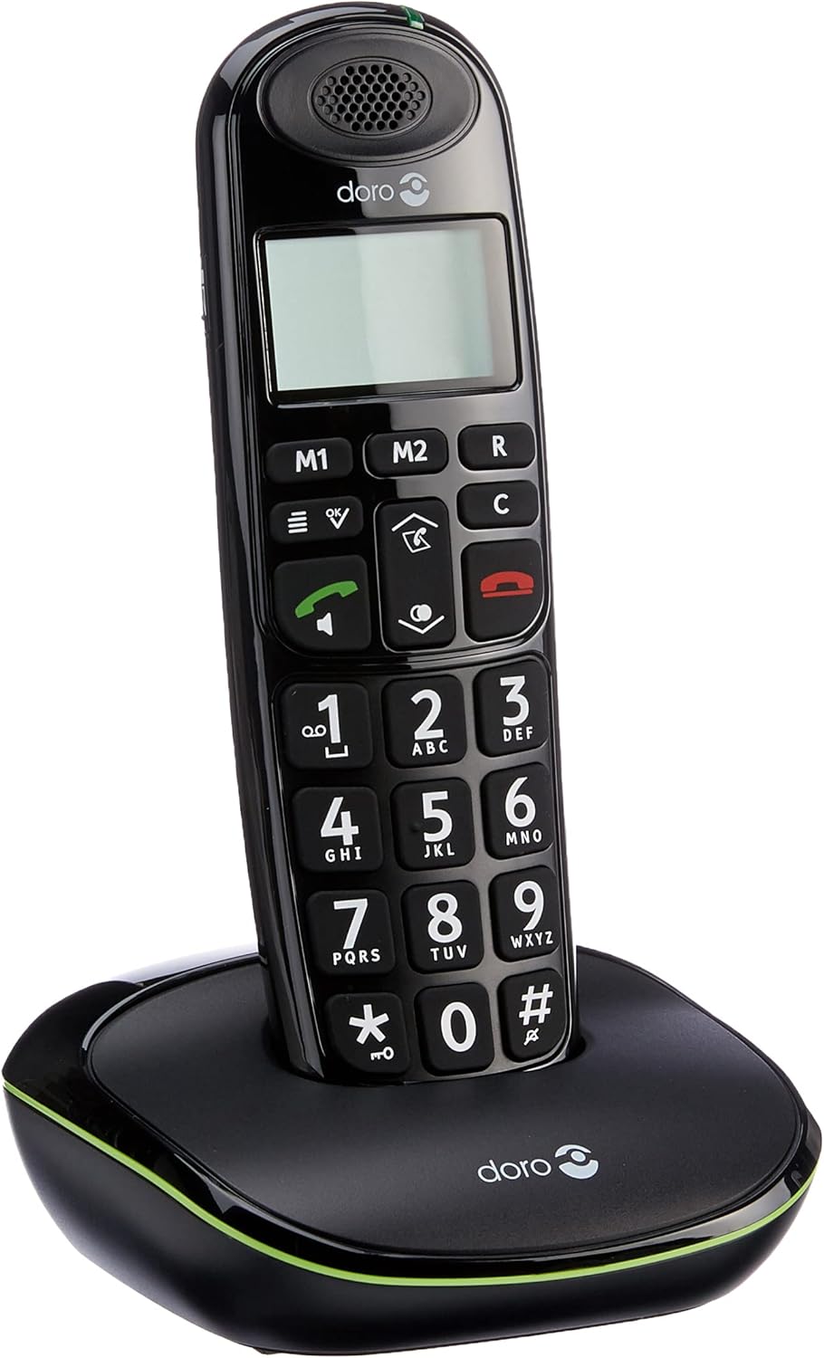 Doro Phoneeasy 100w Black - fixe/portable : Amazon.ca: Health ...