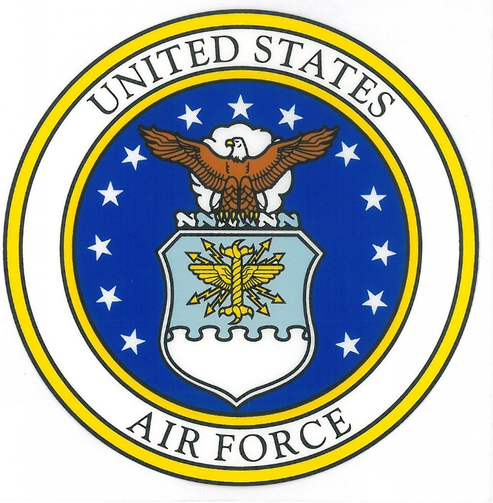 Amazon.com - United States Air Force Car Decal US Military Gifts USAF ...