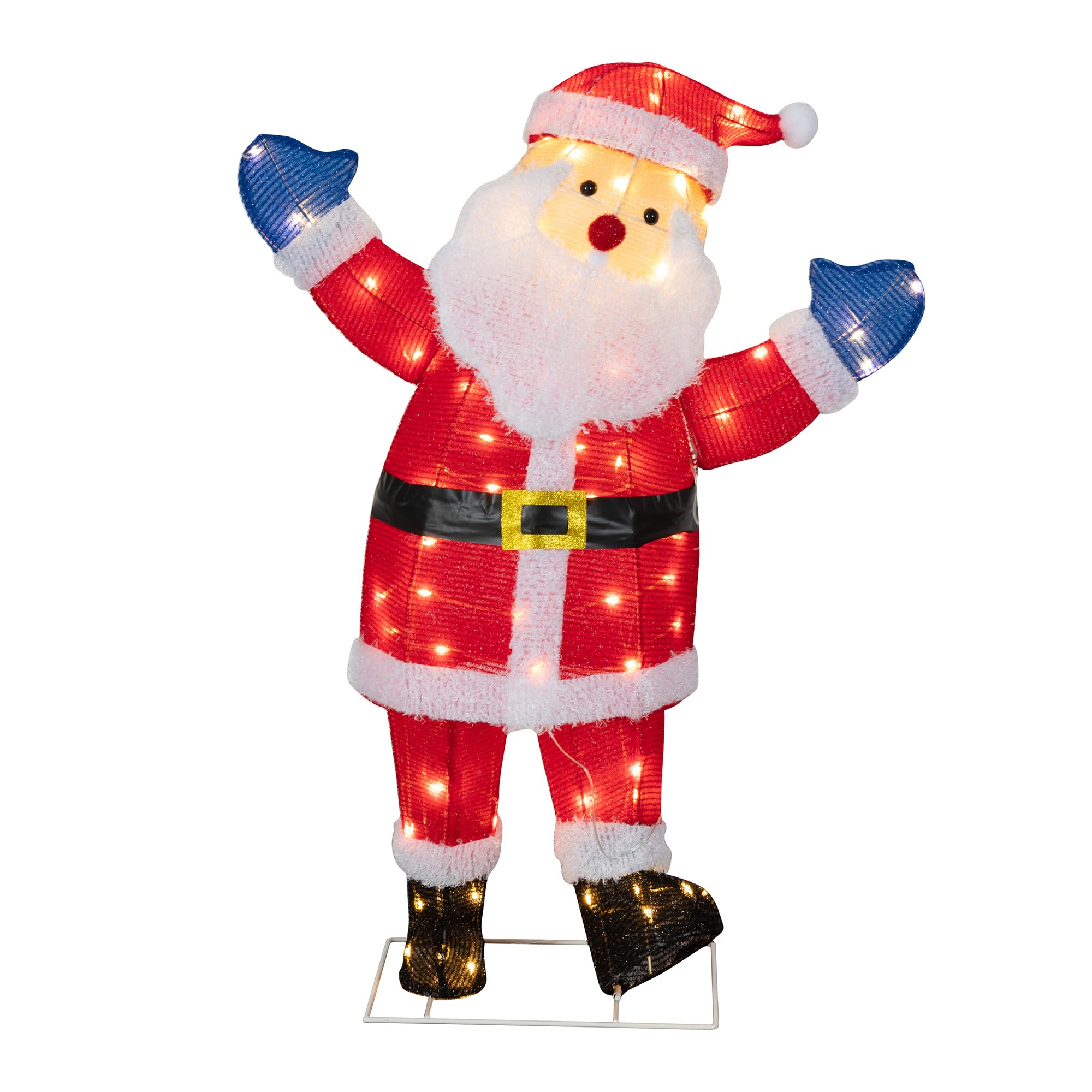 Amazon.com: Shintenchi Christmas Santa Outdoor Christmas Decorations ...