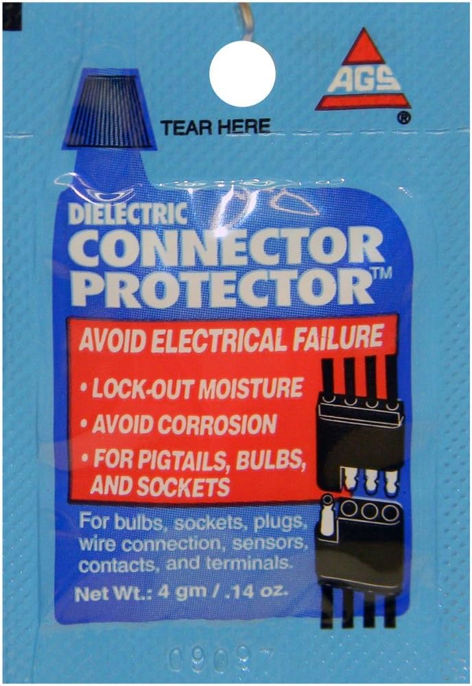 Amazon.com: AGS Connector Protector, Single-Use 4g pouches, pack of 25 ...