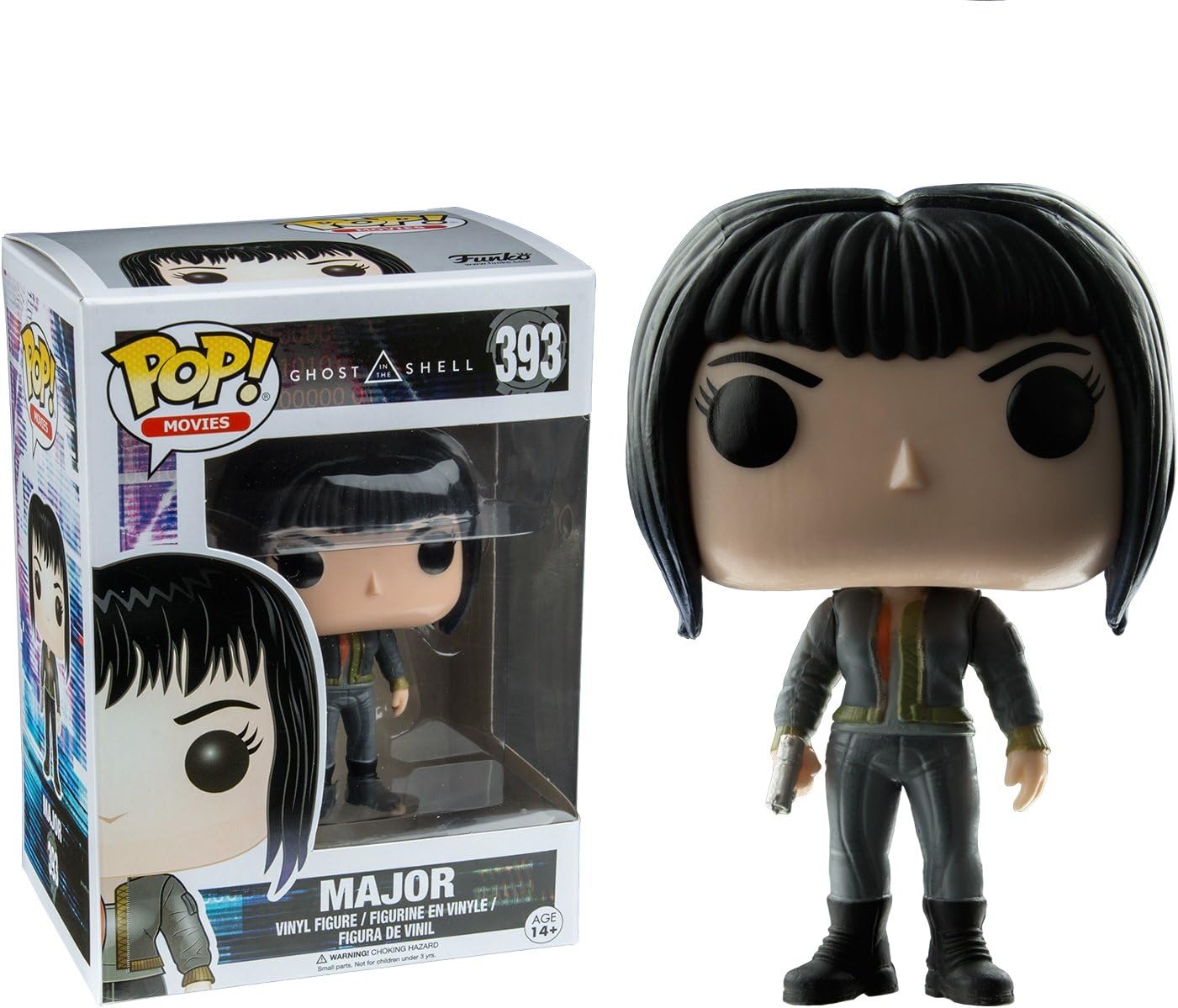 Major with Bomber Jacket (Ghost in the Shell) Limited Edition Funko ...