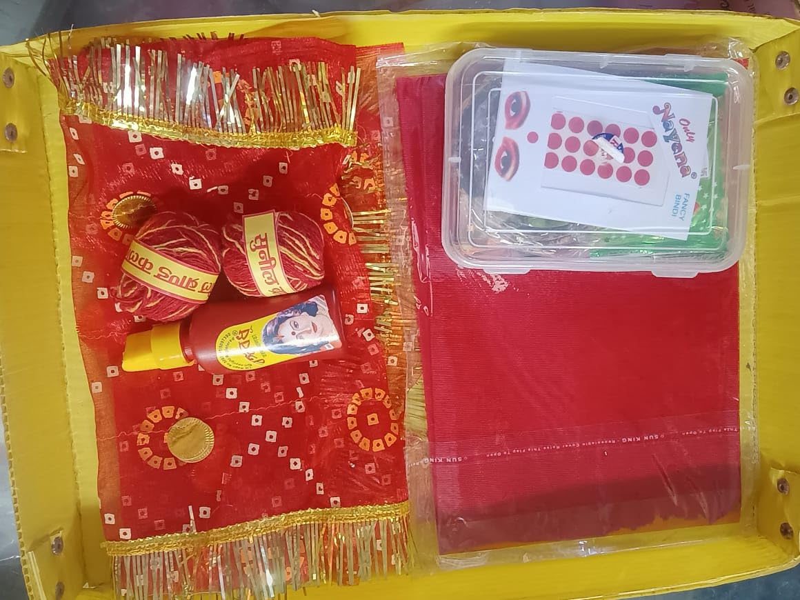 GEET Cosmetics MATA Rani 16 Shringar Set for Pooja Devi Maa Solah ...