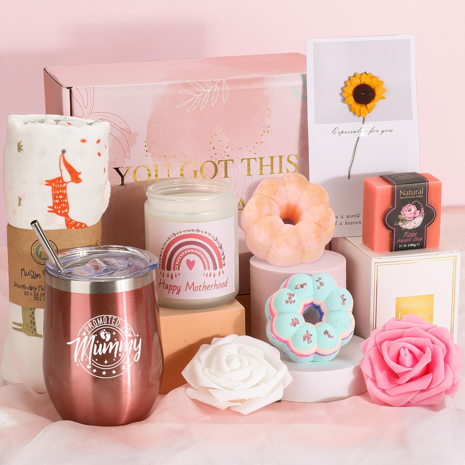 pengtai New Mum Gifts for Women,Mum to be Hamper,Pregnancy Gifts for ...