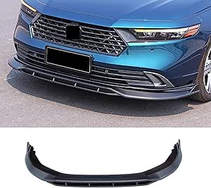 Amazon.com: CHIESMA Cool Front Lip Fit For 2023 2024 Honda Accord 11th Sedan Hybrid Sport Front ...