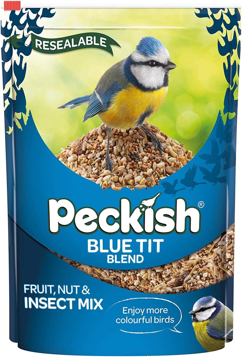 Peckish Blue Tit Bird Seed Mix, 1 kg : Amazon.co.uk: Garden