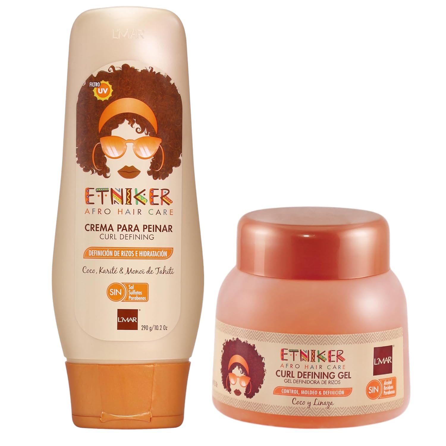Amazon.com: Etniker Define & Shape Duo Kit para cabello afrotexturizado ...