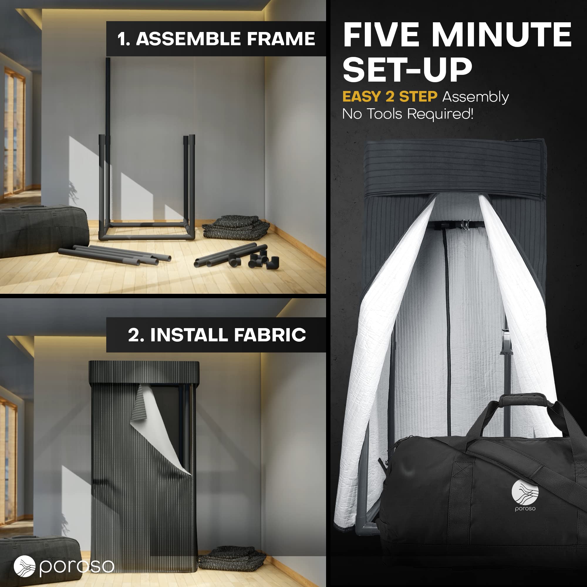 Buy Sound Booth for Recording | Portable Recording Booth | Sound Shield ...