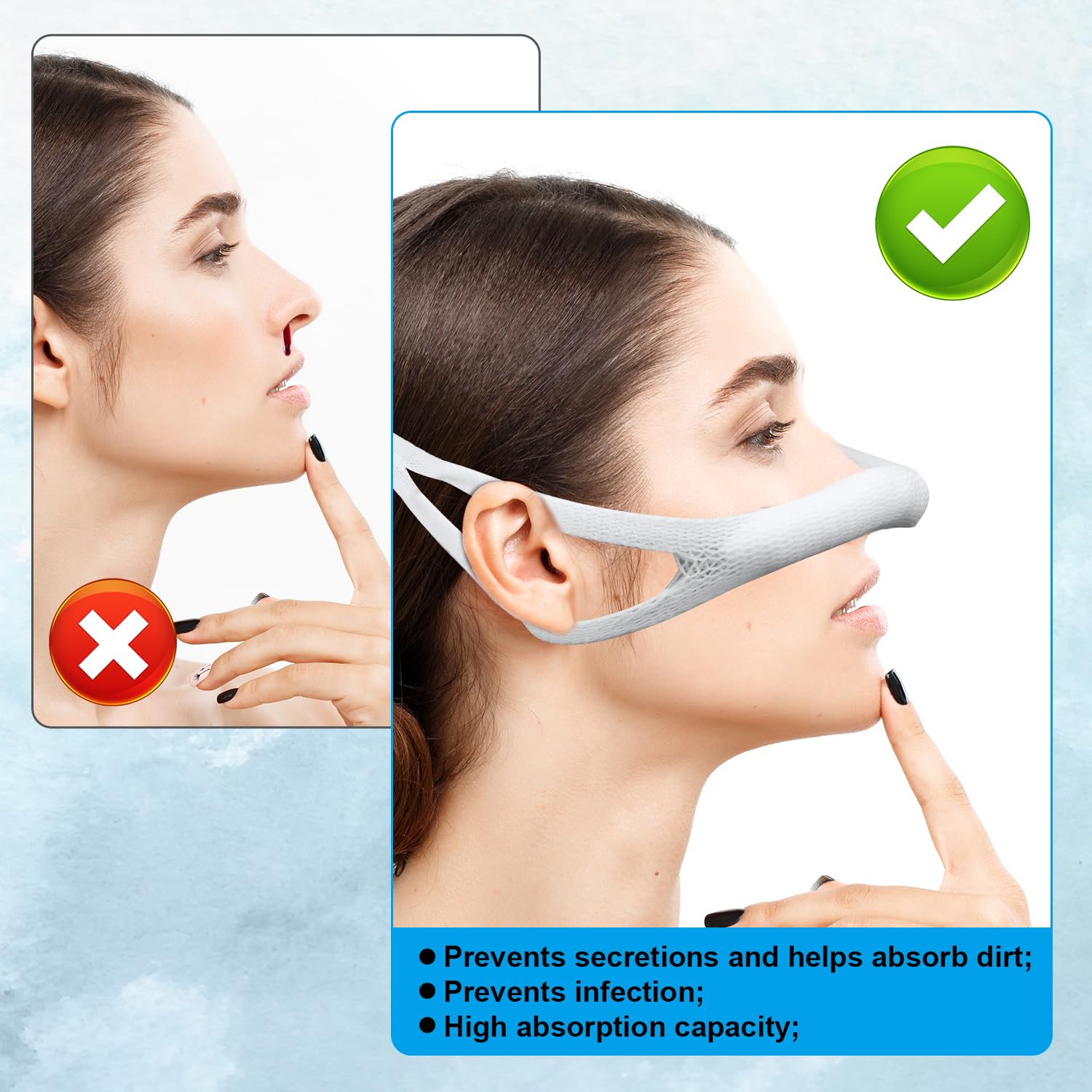 Nose Job Surgery Bandage