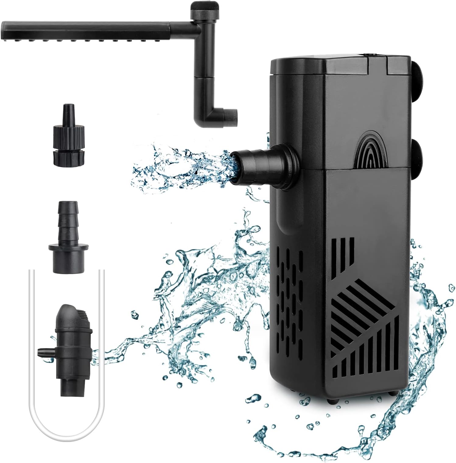 Ciano CF80 Aquarium Internal Filter - Flow of 380L/h. Suitable for ...