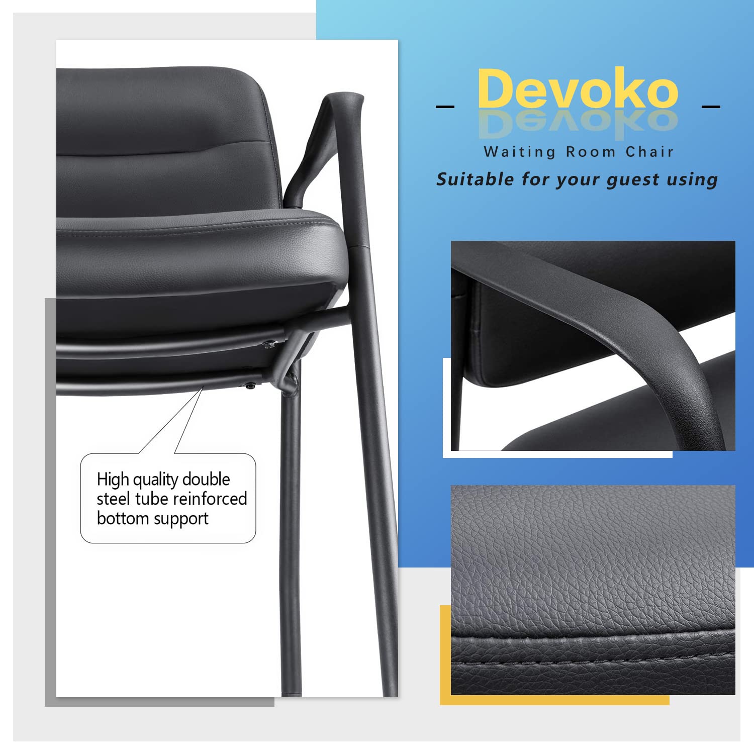 Snapklik.com : Devoko Waiting Room Office Reception Chairs Executive ...