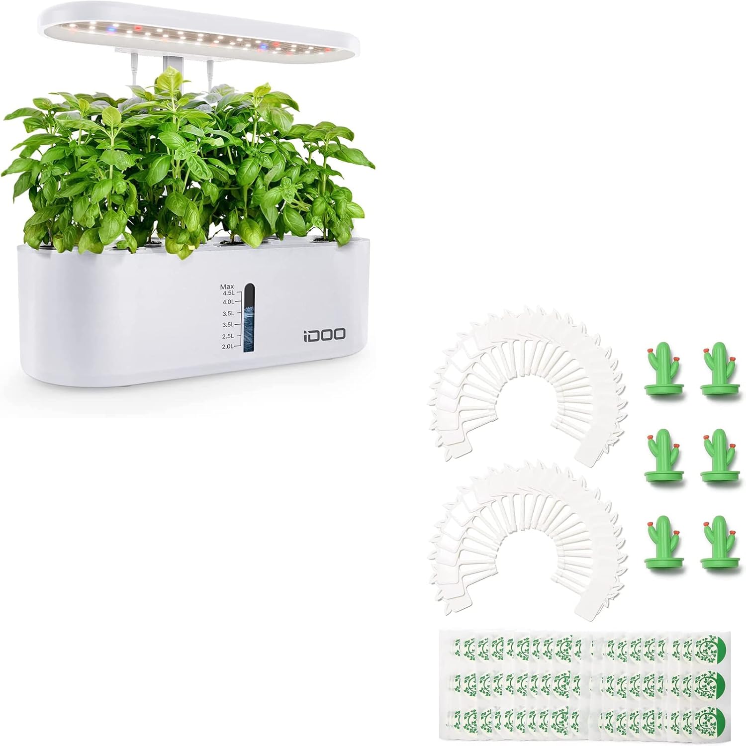 Amazon.com : iDOO 10Pods Indoor Garden & Hydroponics Garden Kit with ...