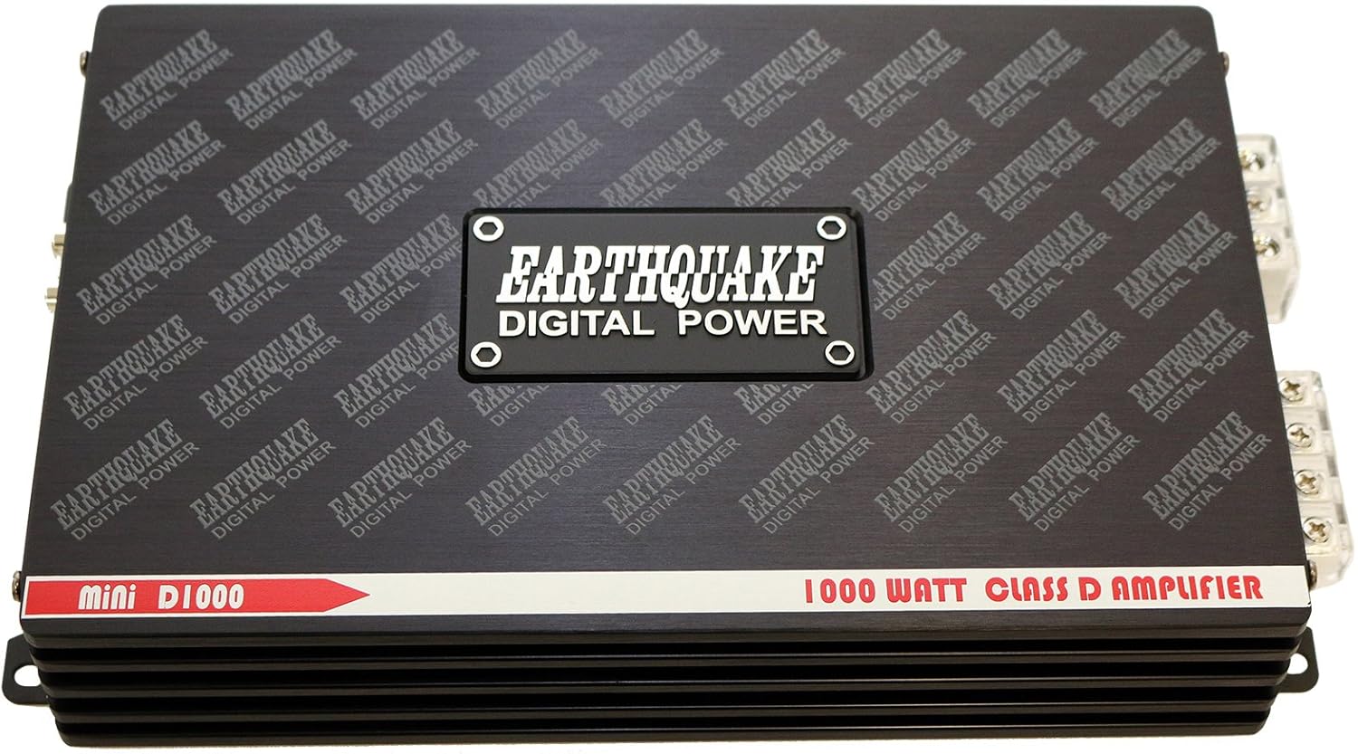 Earthquake Sound Mini D1000 (Gen 2) Mono Class D Car Amplifier, 1200 ...