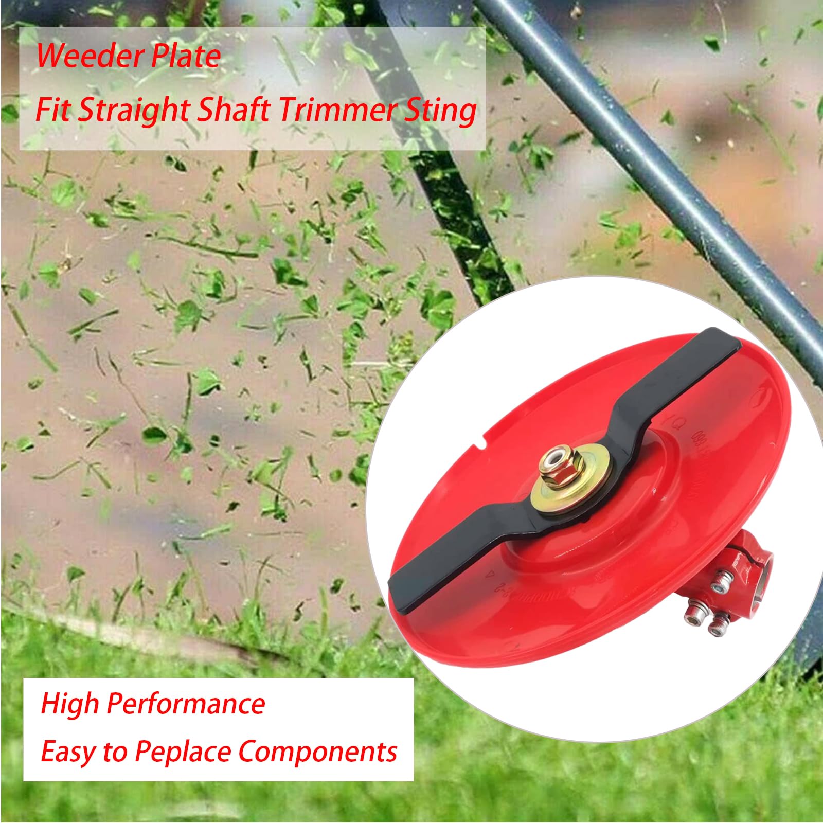 Snapklik.com : 8 Inch Weeder Plate Blades Lawn Mower, Home Weeding Disc ...
