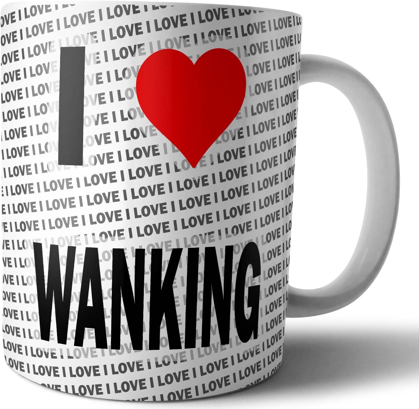 AK Giftshop I Love Wanking - Funny, Rude - Tea - Coffee - Mug - Cup ...