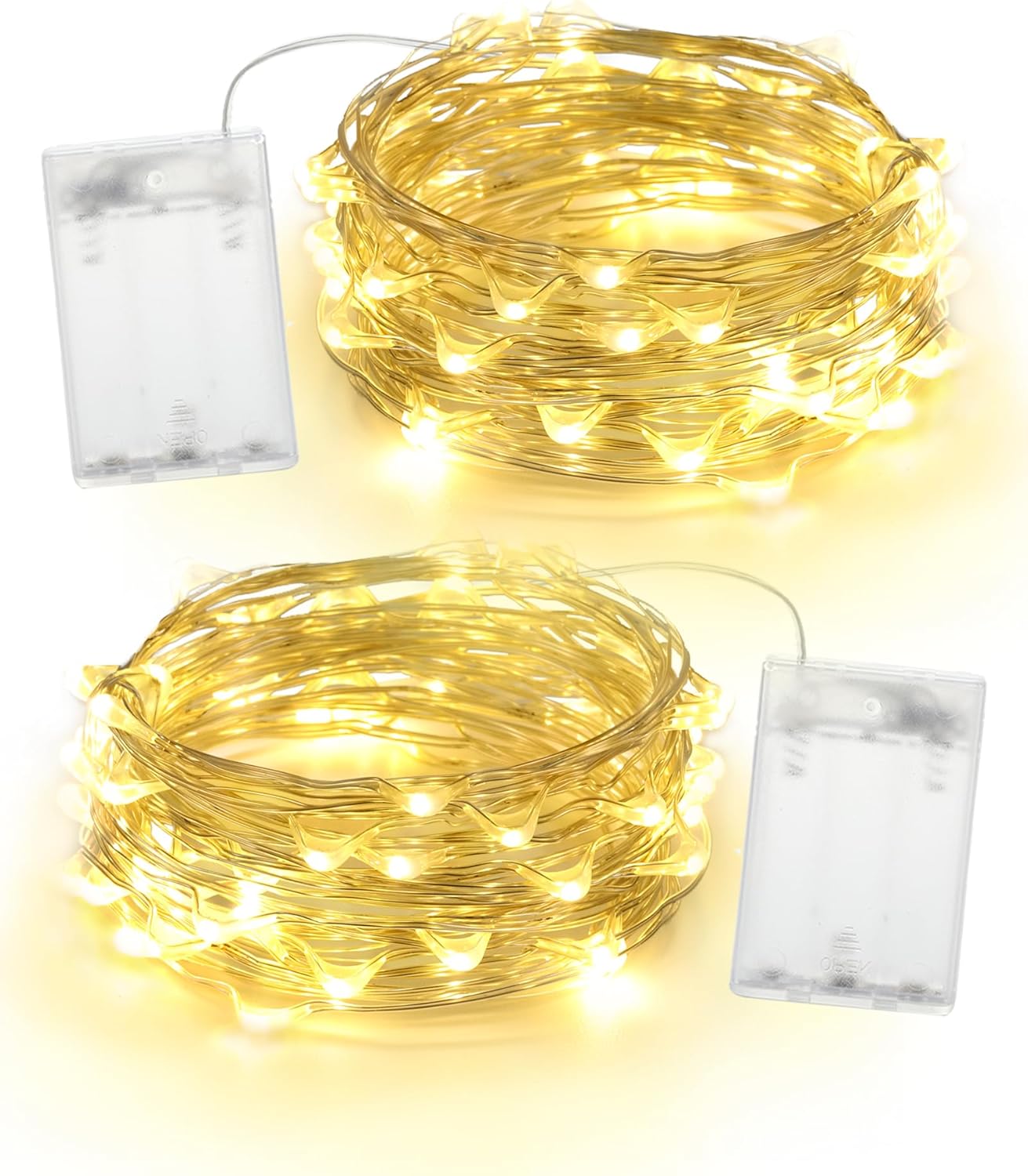 Amazon.com: Blingstar Fairy Lights Battery Operated Christmas Lights ...