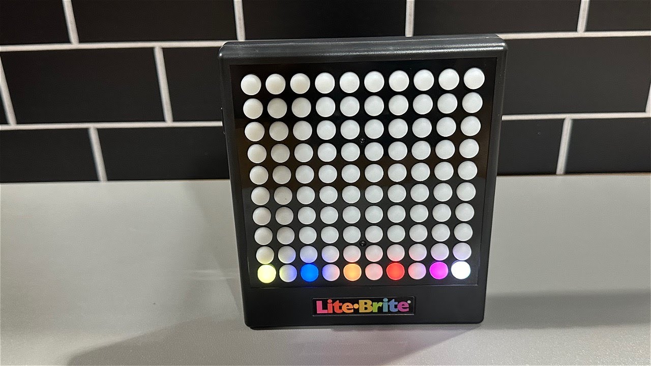 Watch Lite Brite Touch - 7 Colors and 5 Animations on Amazon Live