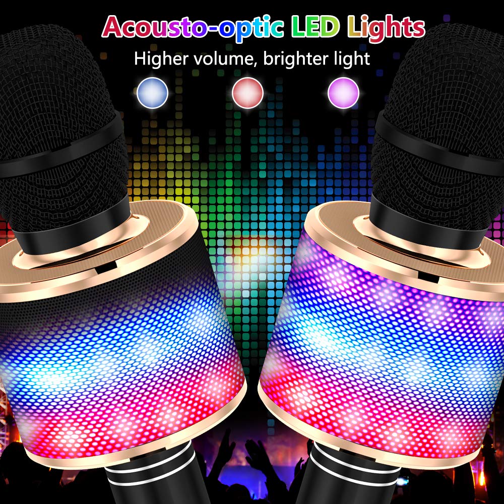 Snapklik.com : Amazmic Kids Karaoke Microphone Machine Toy Bluetooth ...