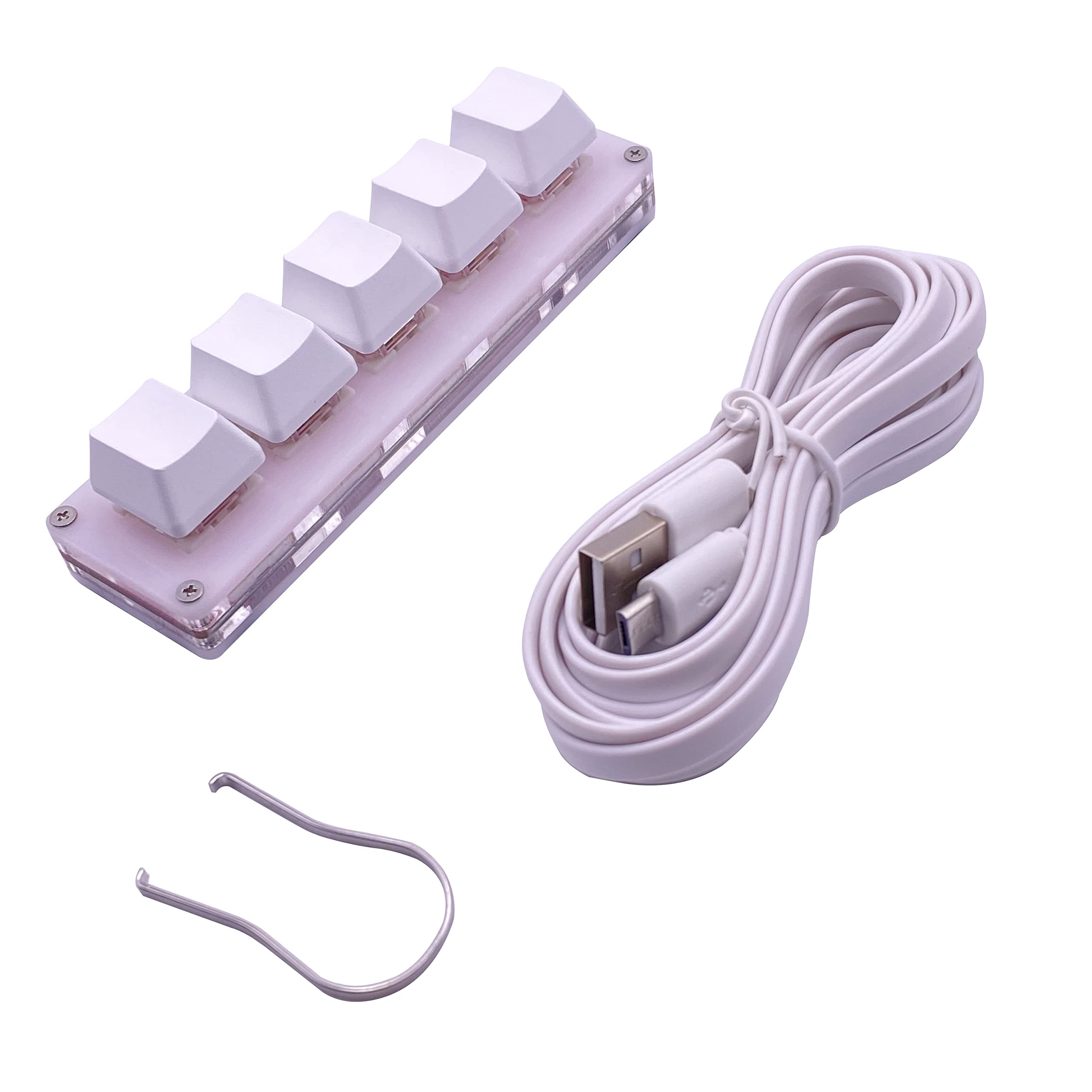 Buy Mini 5-Key USB Keypad Macro Programmable Mechanical Gaming Keyboard ...