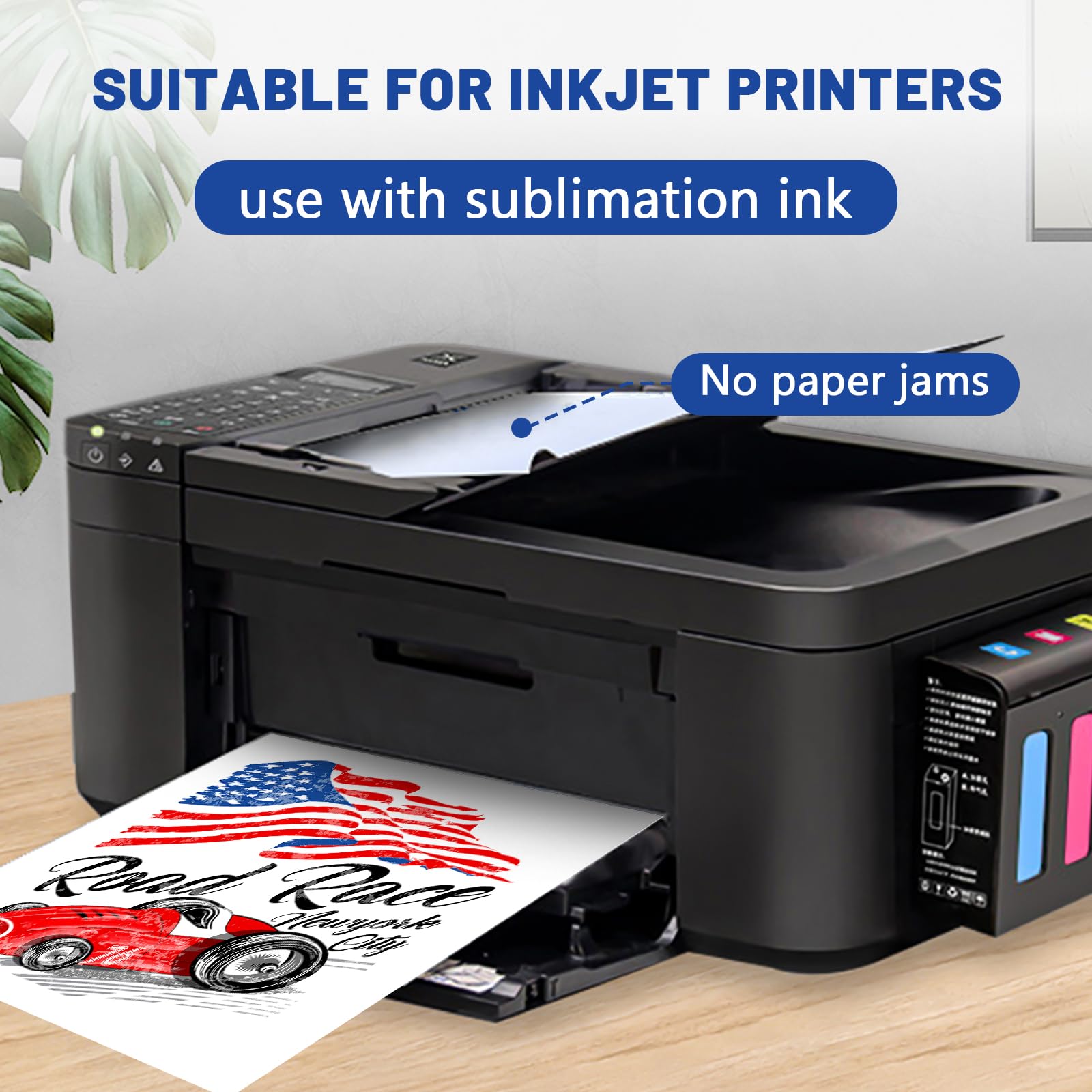 Snapklik.com : Colemoly Sublimation Paper 13x19, 125g 210 Sheets Heat ...