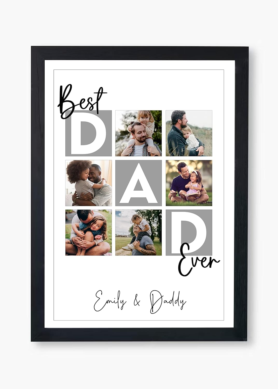 PB TECH Personalised Photo's Printed With DAD And Custom Names/Message ...