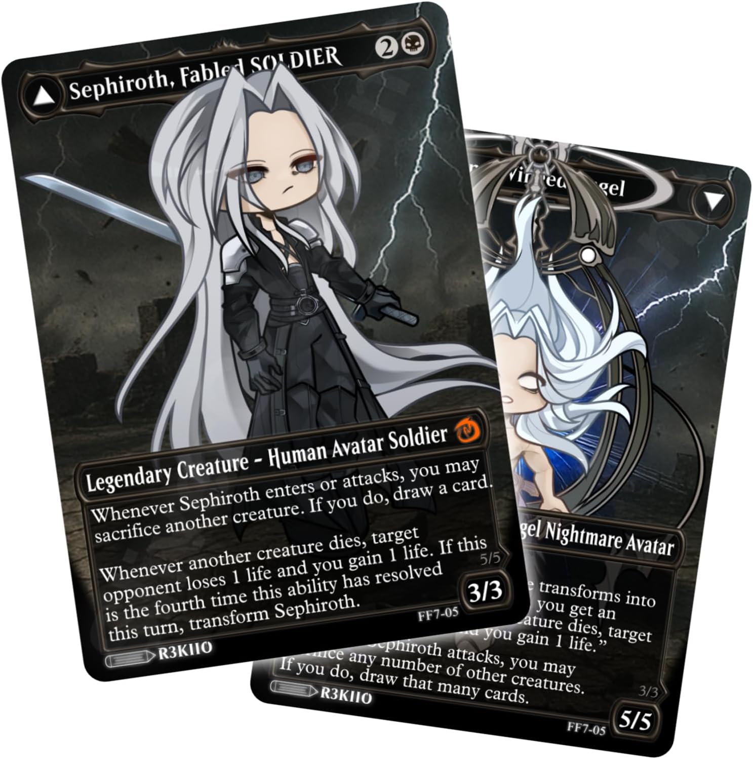 Amazon.com: SliverCreations Magic The Gathering [Sephiroth Double-Sided ...