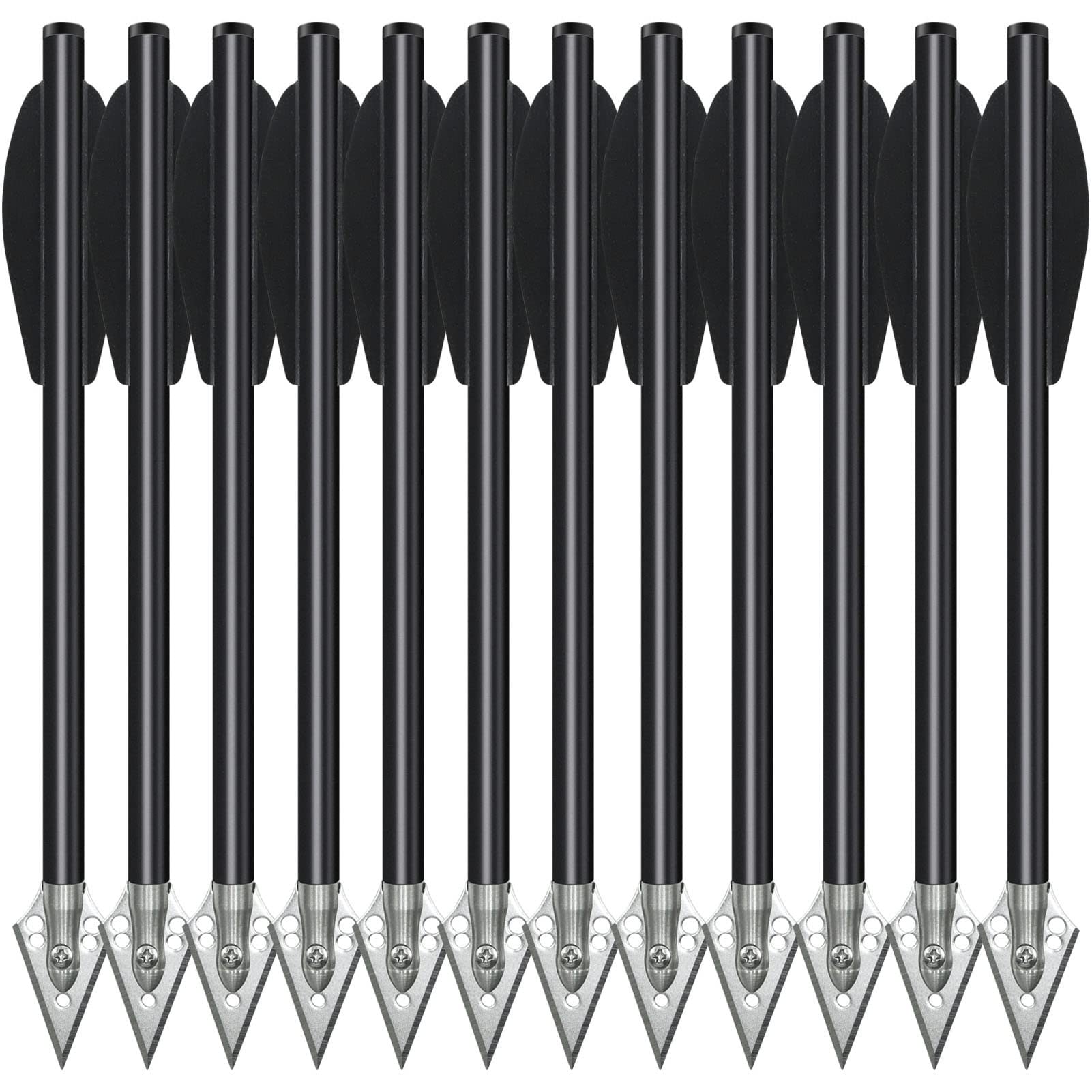 Pistol Crossbow Bolts 6.3 Inch Crossbow Bolts - Aluminum Arrows For 50 ...