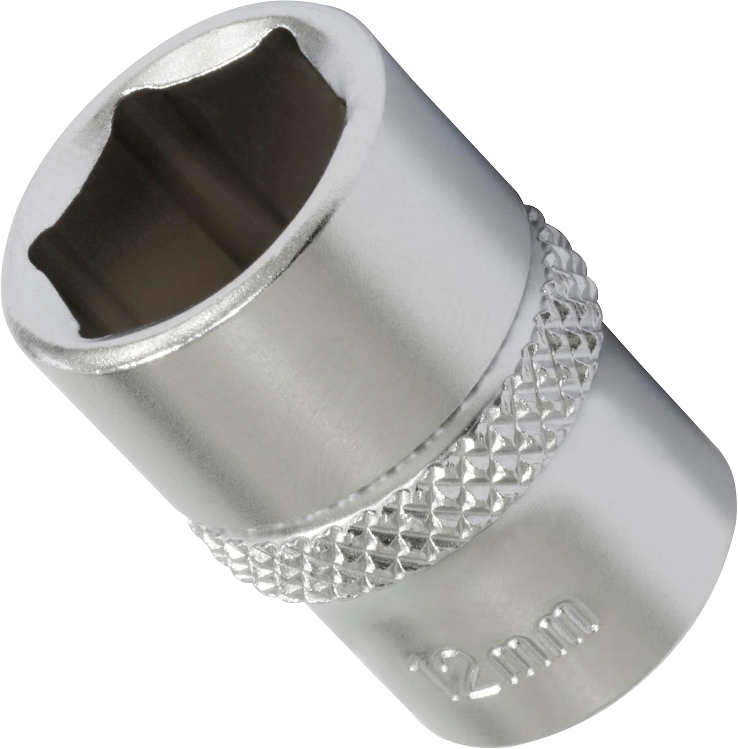 AERZETIX - C70877 - 1/4" short bit socket 12mm x 25mm body - ratchet ...