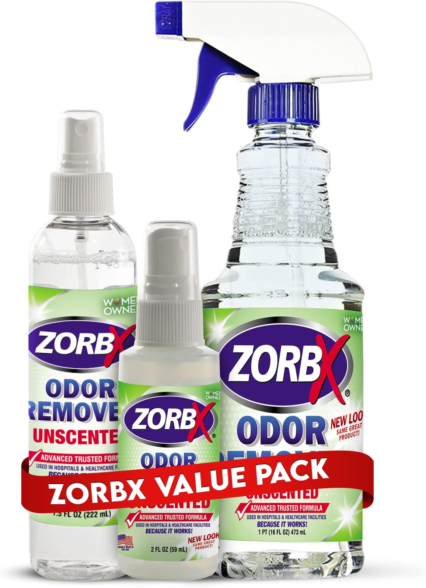 Amazon.com: ZORBX Unscented Odor Eliminator for Strong Odor - Used in ...
