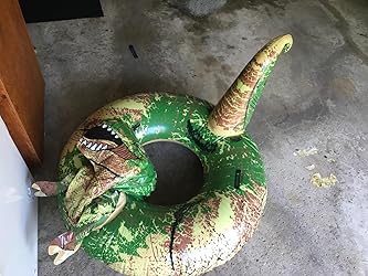 Amazon.com: FindUWill 62'' Dinosaur Pool Floats, Inflatable Pool ...
