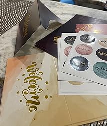 Amazon.com : Decorably Employee Cards with Envelopes & Stickers - 24 ...