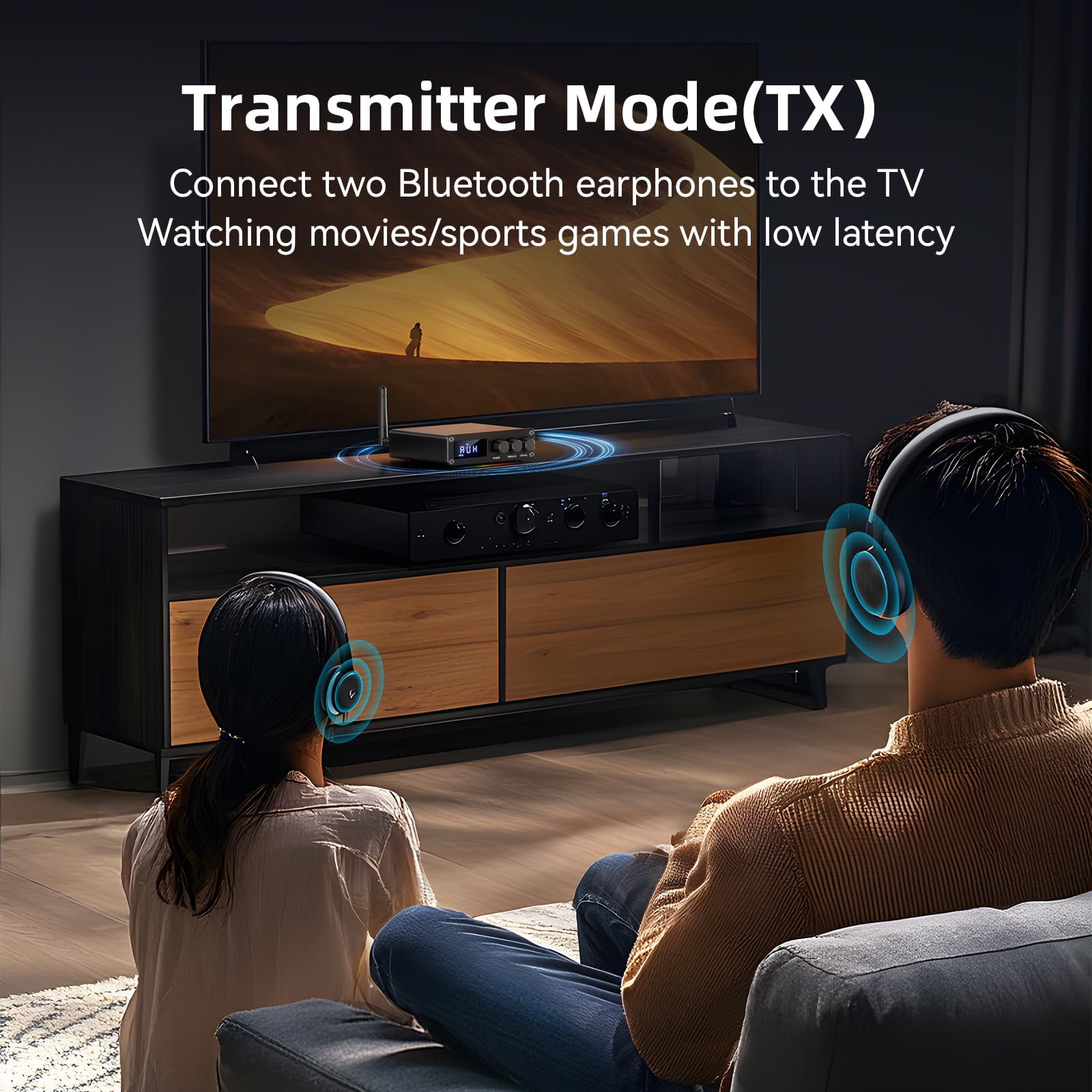 Snapklik.com : MOREGAX M12 Pro Pre Bluetooth 5.2 Transmitter Receiver ...