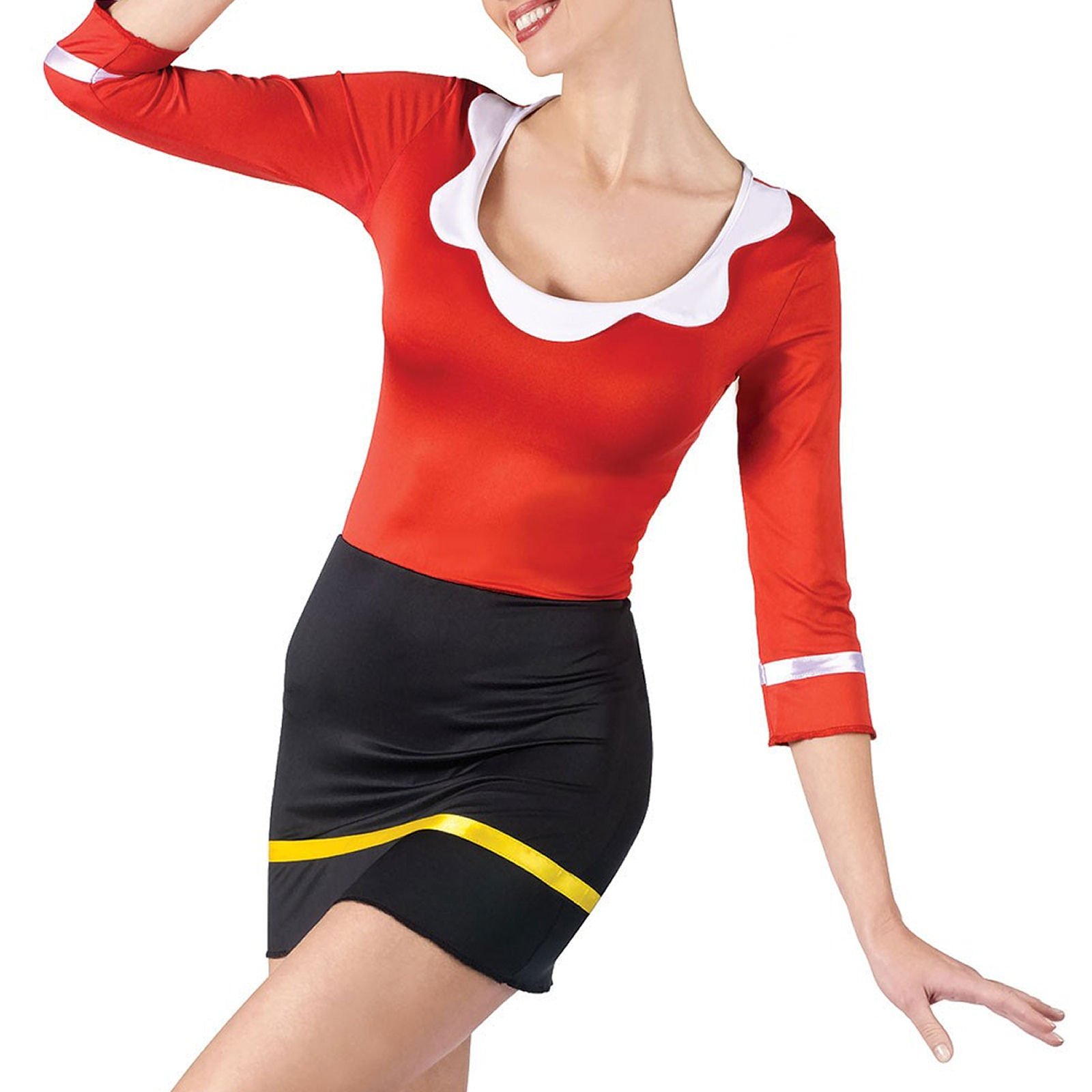 Olive Oyl Cosplay Popeye & Olive Oyl Twins Costume