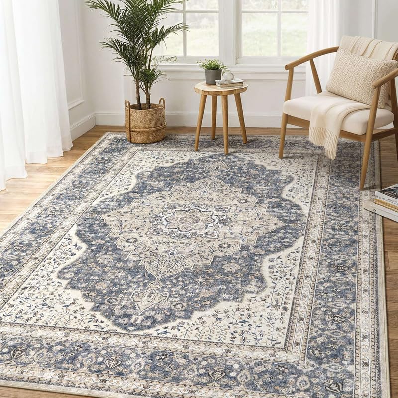 Amazon.com: homewill Washable Rug 5x7 Area Rugs for Living Room Bedroom ...